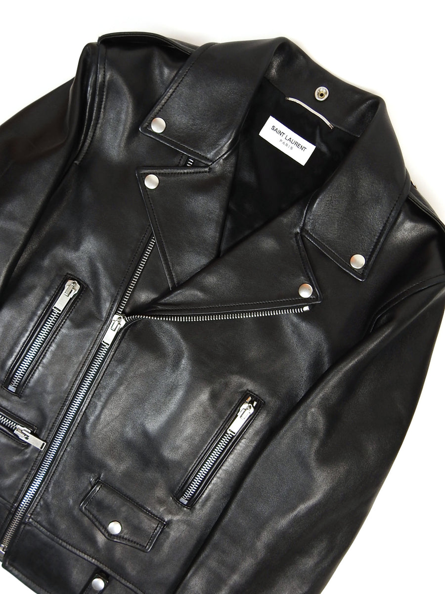 Saint Laurent Paris Lambskin L01 Biker Jacket Size 46 – I Miss You MAN